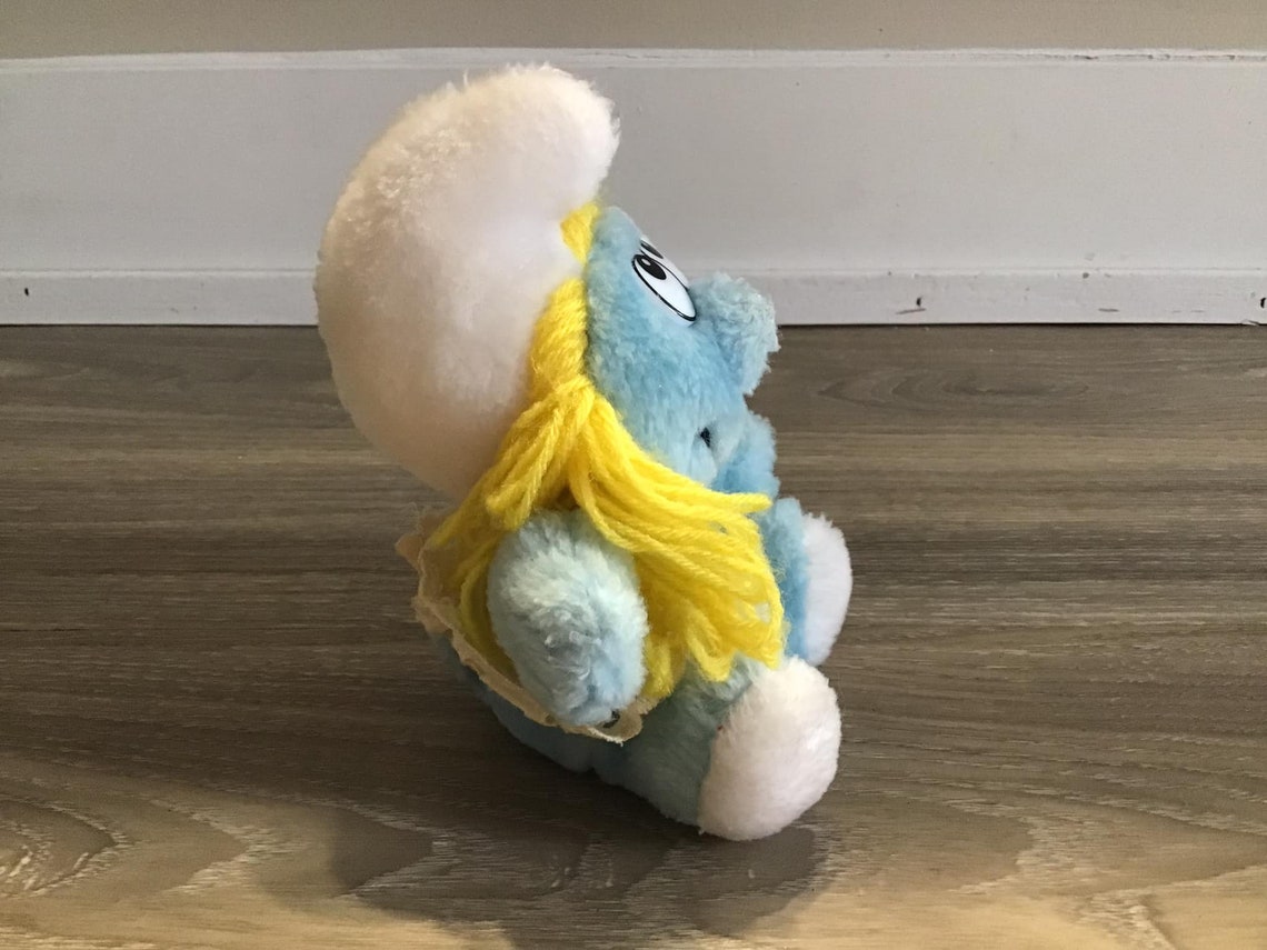 The Smurfs Smurfette Stuffed Plush Toy 5.5" - Price is for One Plush - Etsy