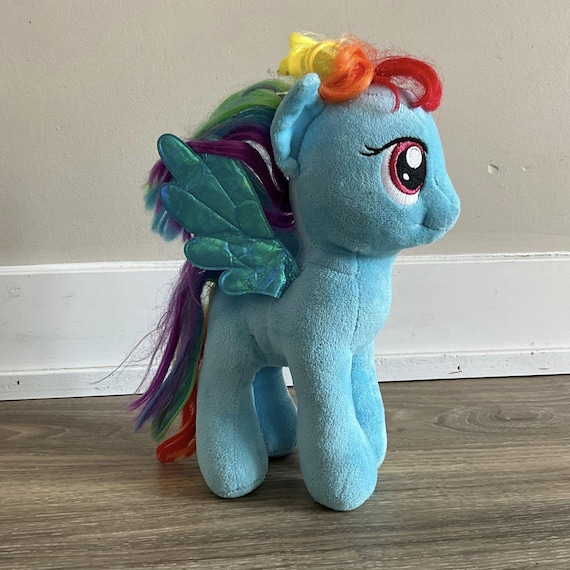 My Little Pony Rainbow Dash Stuffed Animal Plush Toy 11 Etsy UK