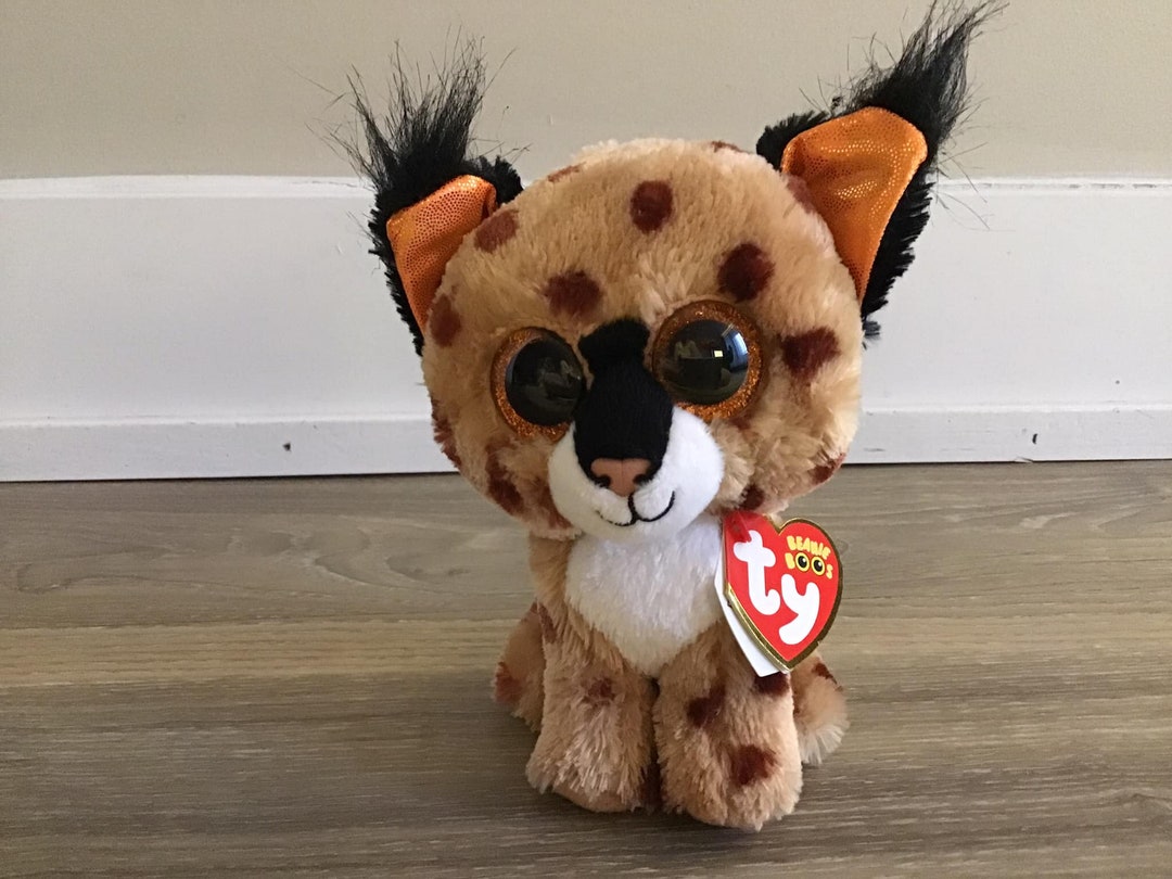 Ty Beanie Boos Buckwheat the Bobcat Stuffed Animal Plush Toy 6" - Etsy
