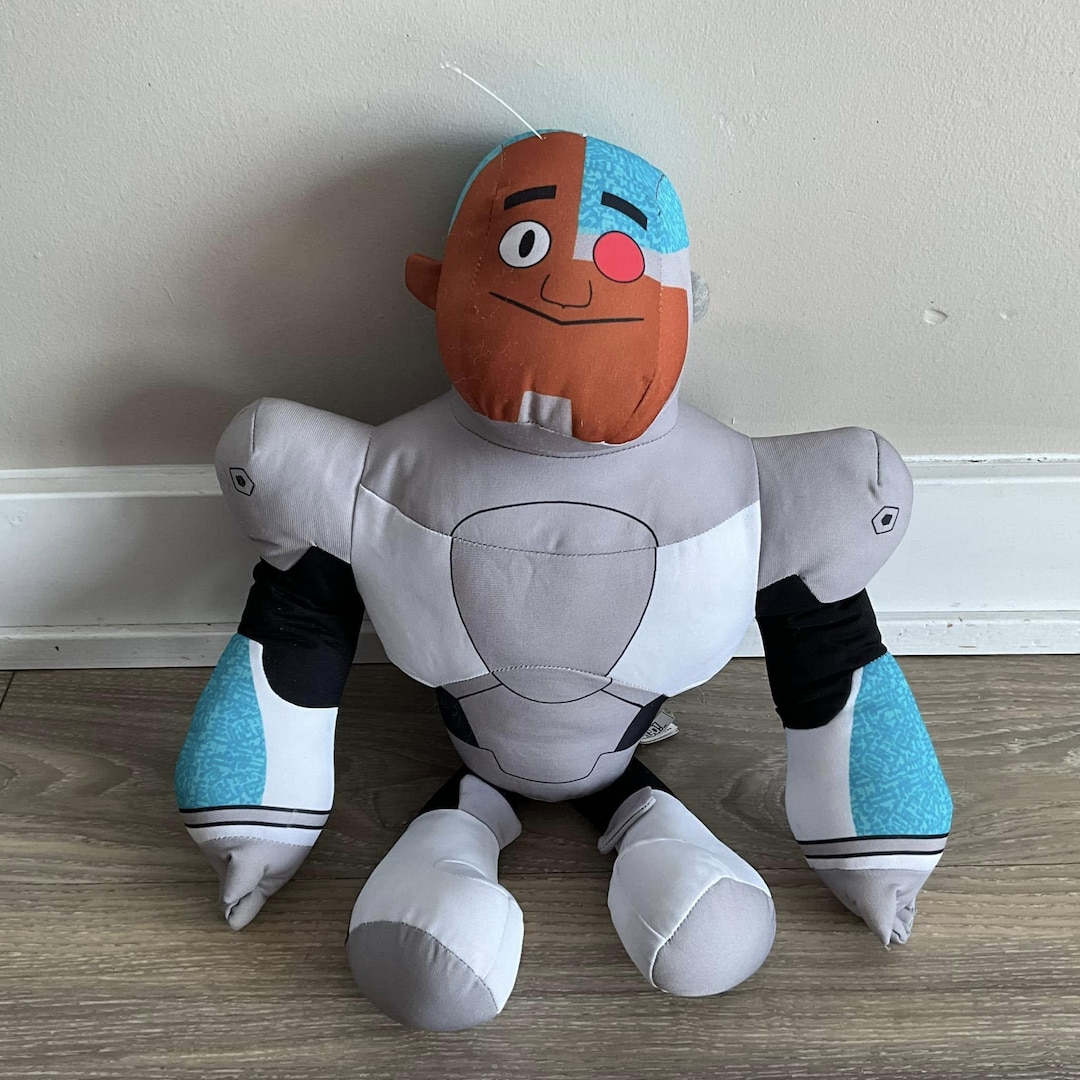 Teen Titans Cyborg 18" Plush - Etsy