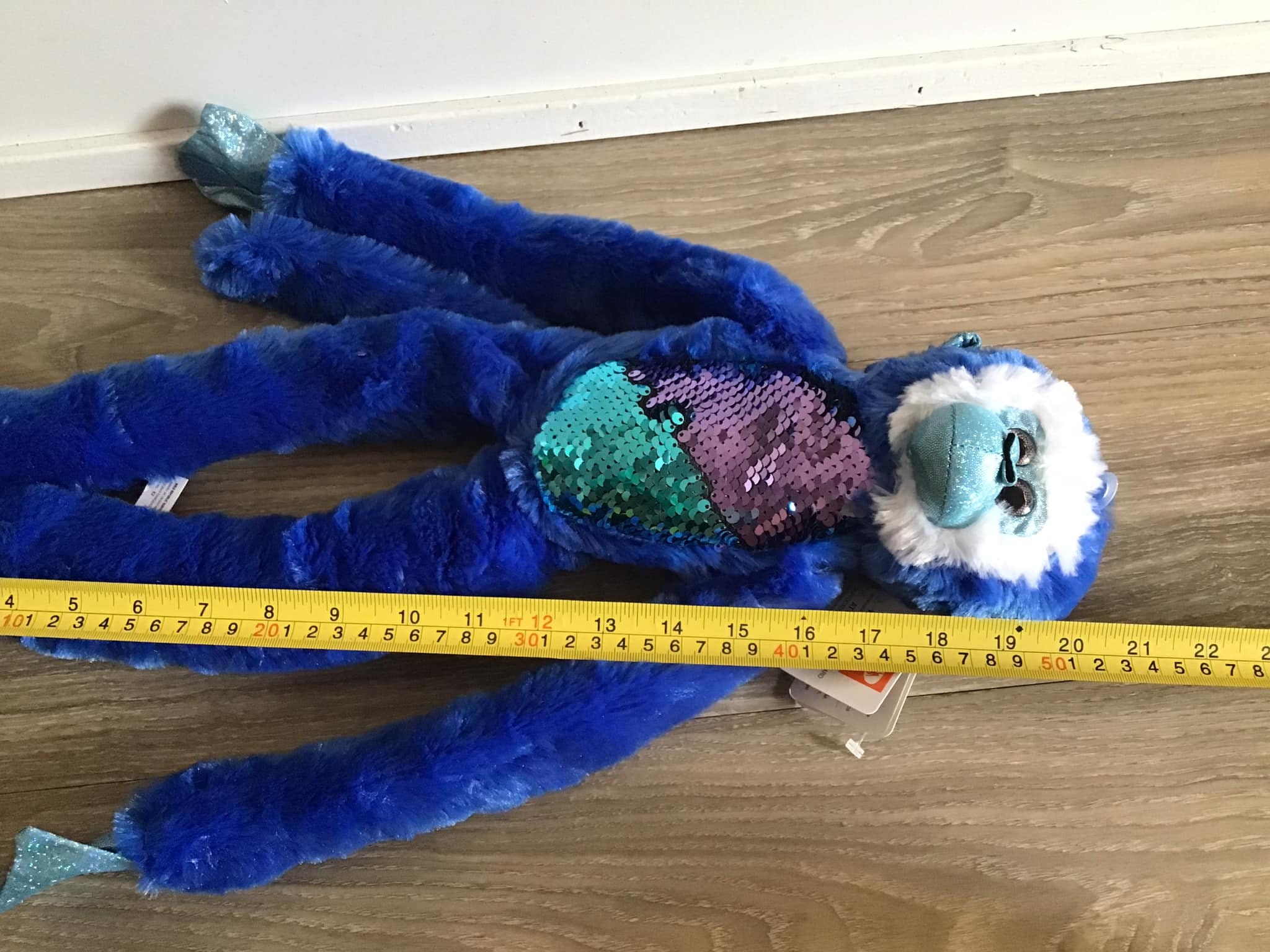 Wild Republic Blue Monkey Stuffed Animal Plush Toy 20.5 - Etsy