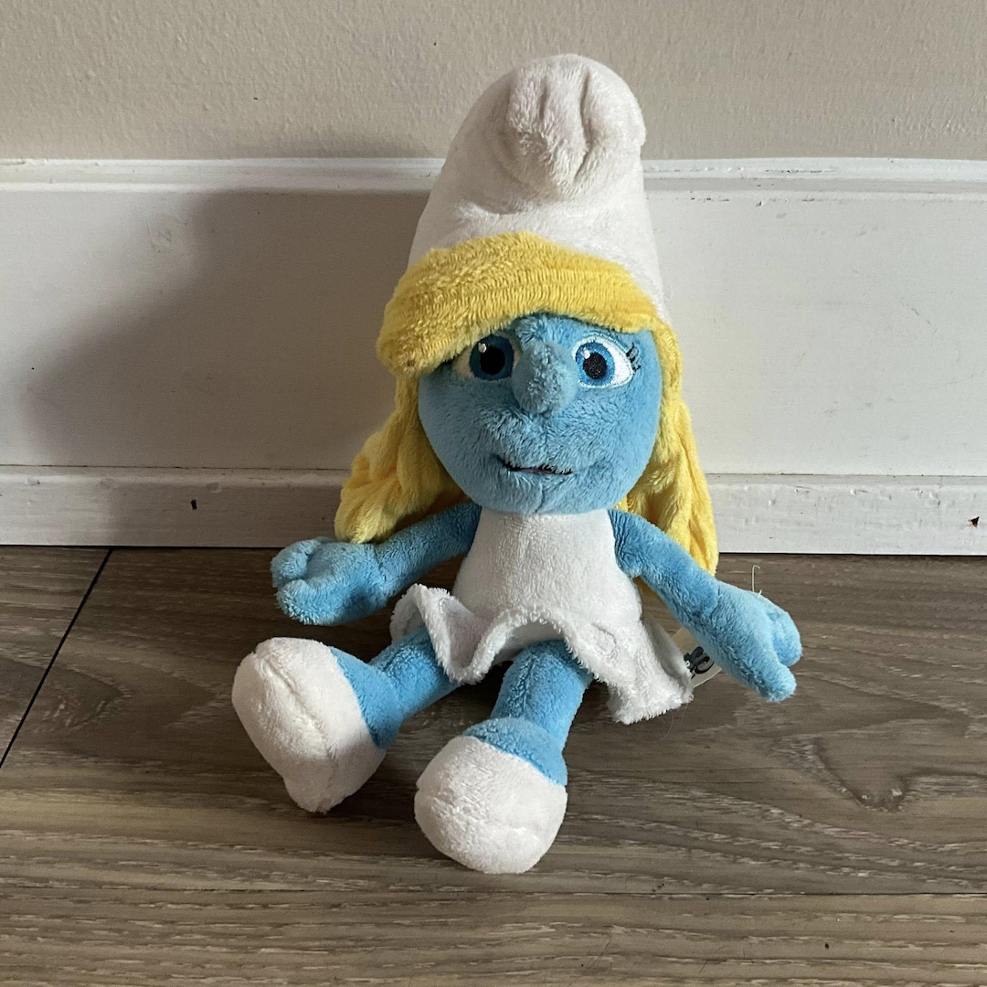 Smurfette Plush Toy - the Smurfs Character Doll - Soft Toys - Etsy