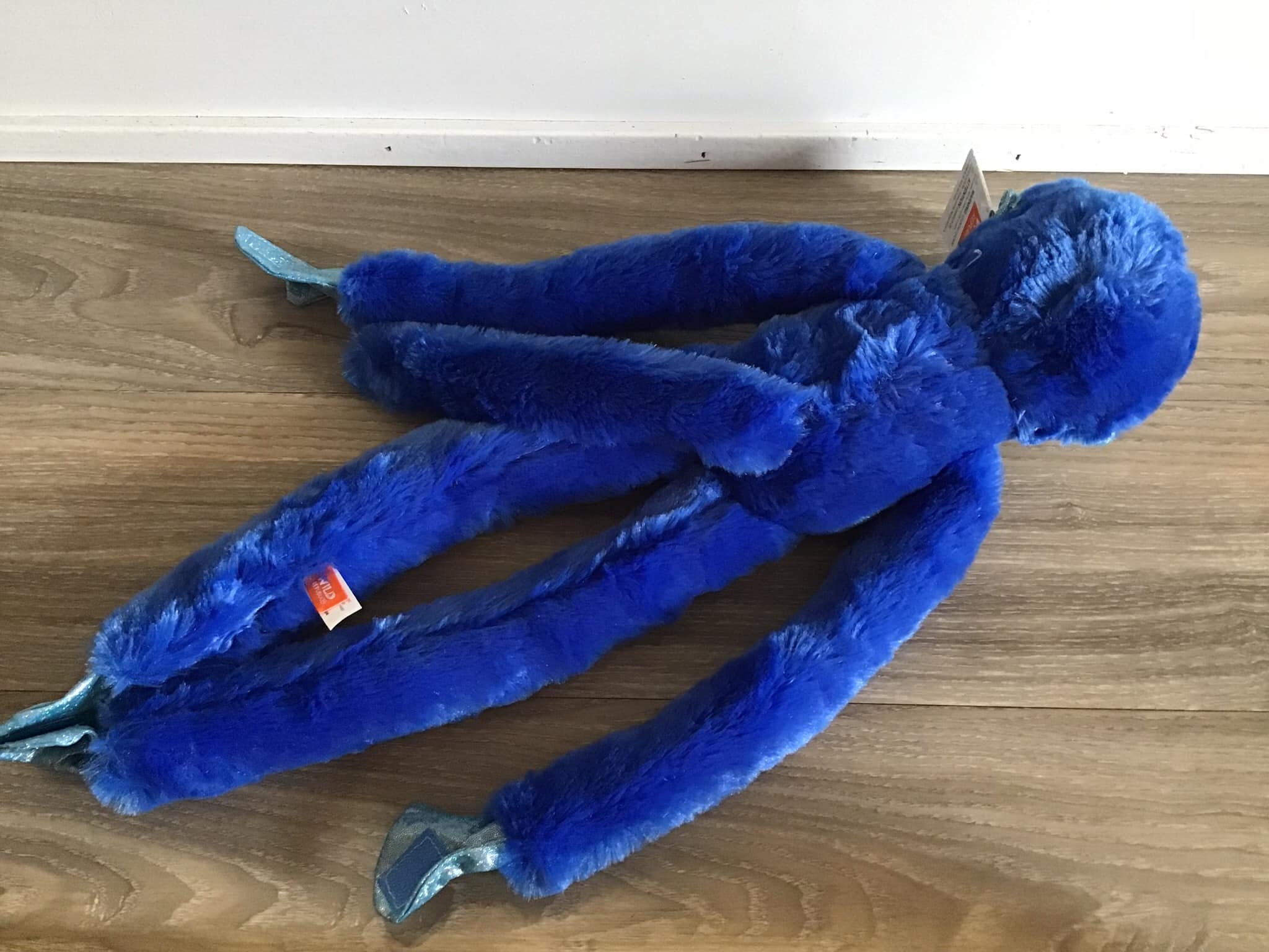 Wild Republic Blue Monkey Stuffed Animal Plush Toy 20.5 - Etsy