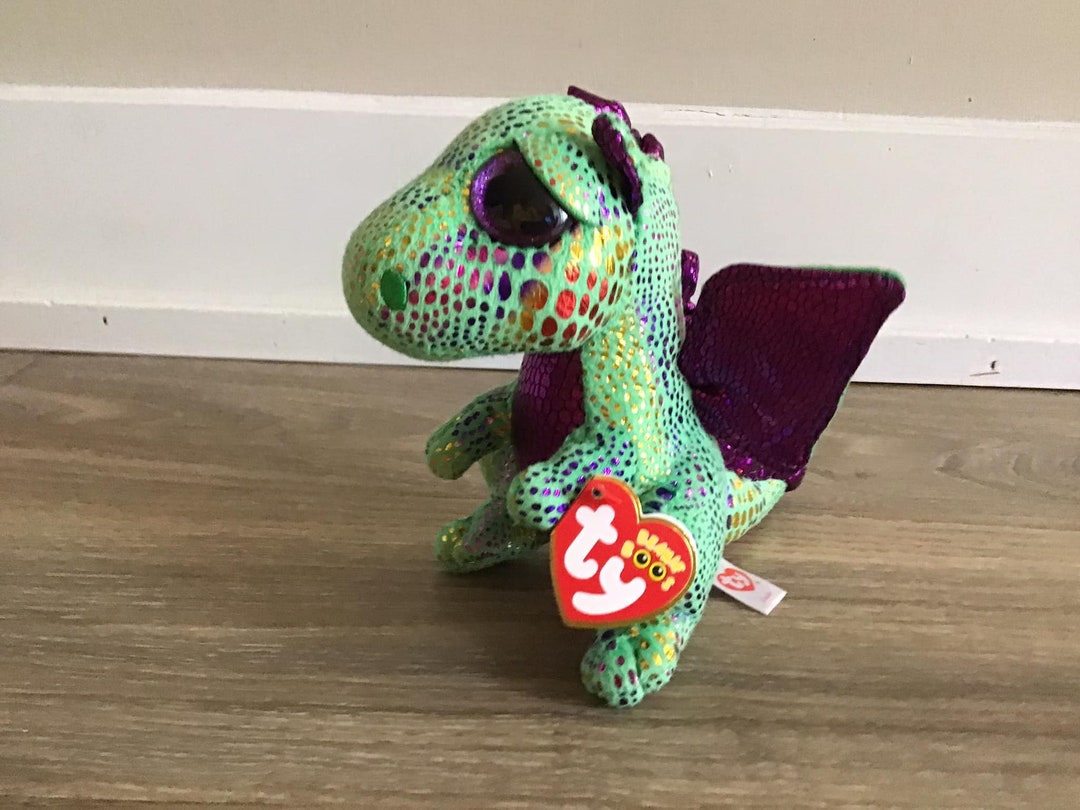 Ty Beanie Boos Cinder the Dragon Stuffed Animal Plush Toy 7" - Etsy