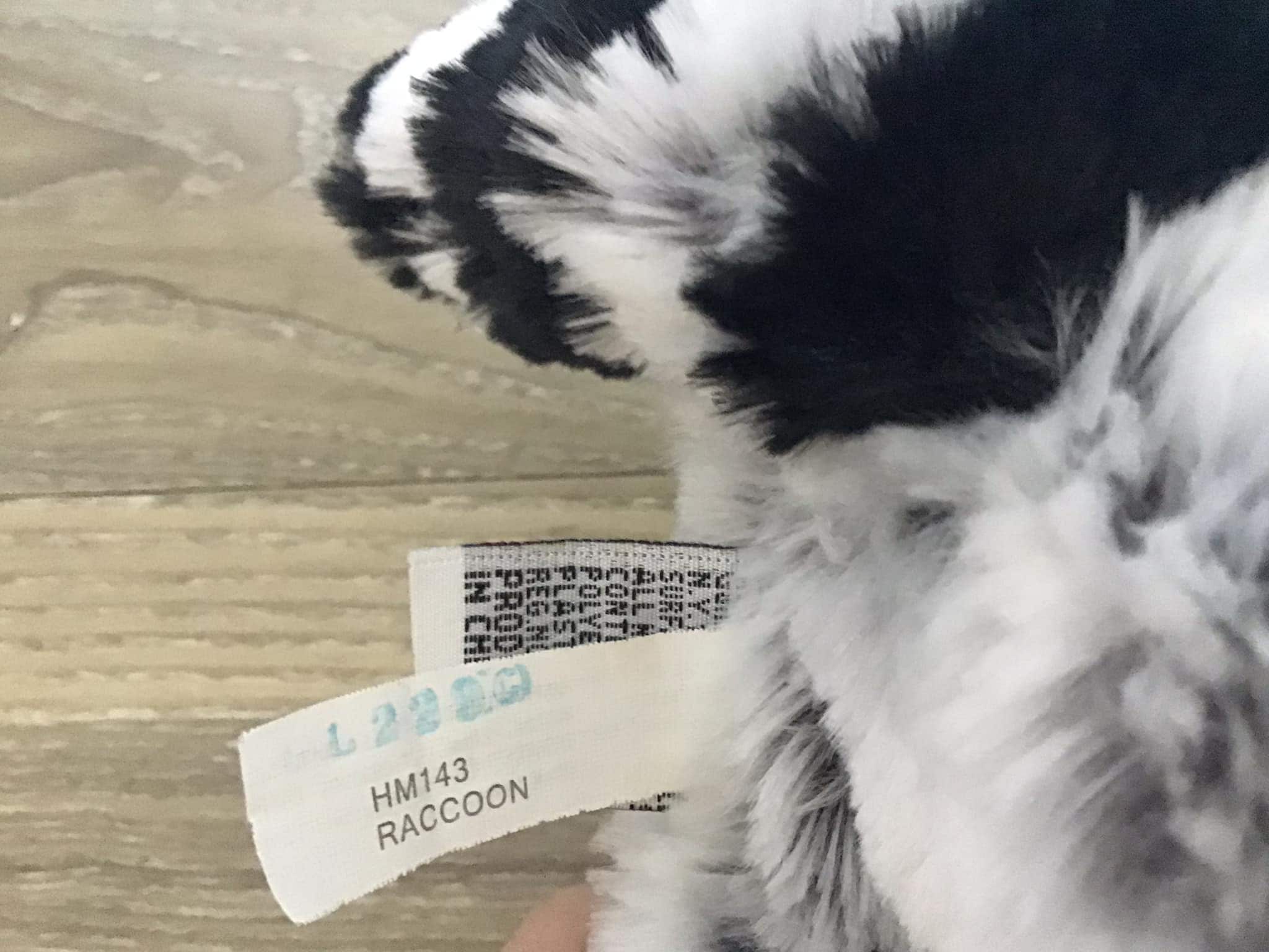 Ganz Webkinz Raccoon Stuffed Animal Plush Toy 9 - Etsy