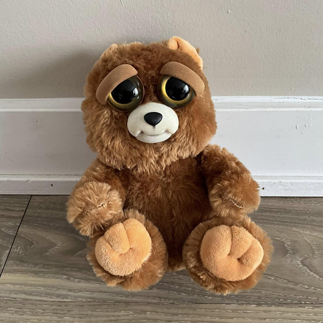 Feisty Pets Sir Growls-a-lot- Adorable Plush Stuffed Bear That Turns ...