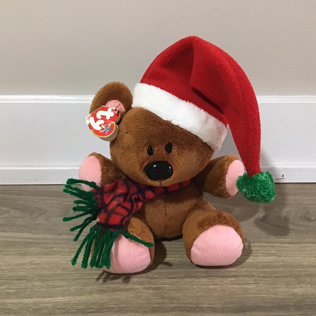 Ty Beanie Buddies Collection Pooky the Bear Stuffed Animal Plush Toy 8. ...