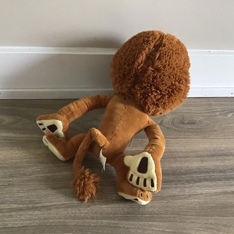 Madagascar Alex the Lion Stuffed Animal Plush Toy 12.5 - Etsy
