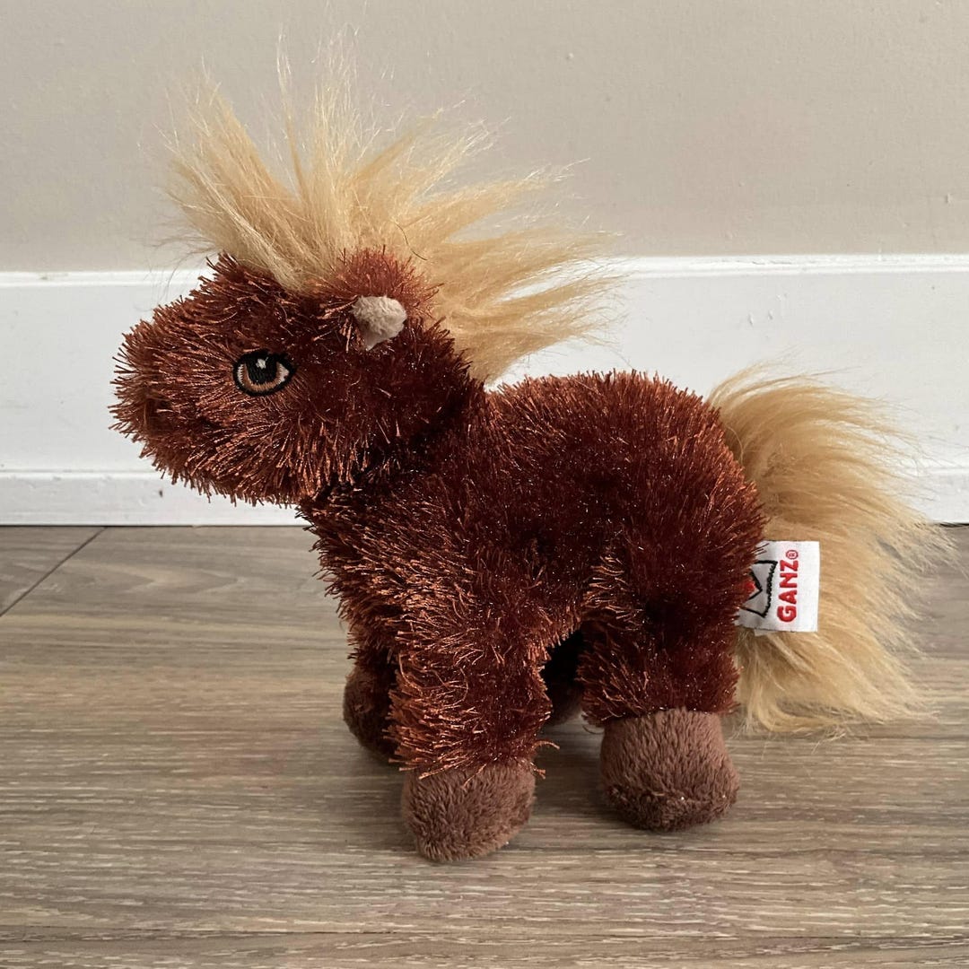 Ganz Webkinz Lil' Kinz Horse Stuffed Animal Plush Toy 6" - Etsy