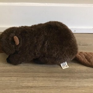 Realistic Beaver Stuffed Animal Plush Toy 14.5" - Etsy