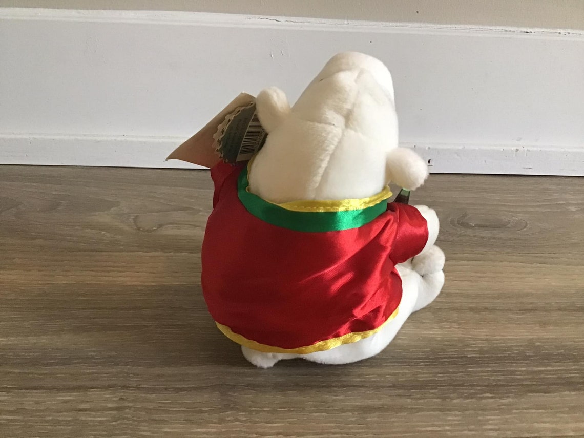 Vintage Manchu Wok Coca Cola Mascot Polar Bear Stuffed Animal Plush Toy ...