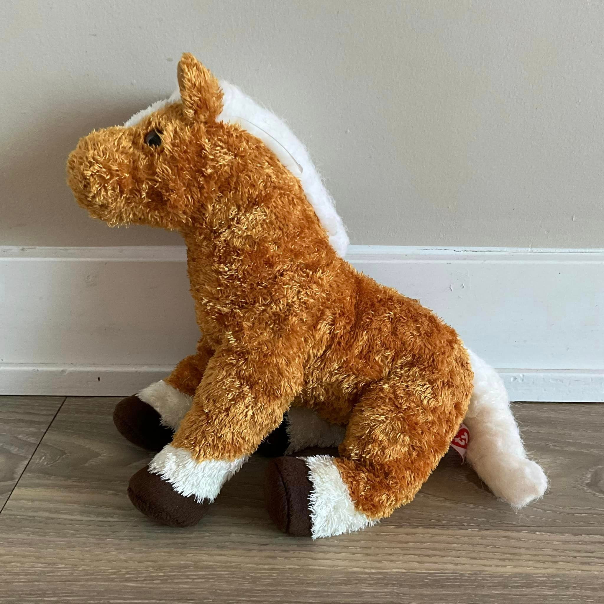 Ty Beanie Buddy 'trotter' the Horse Plush 12 Inch - Etsy