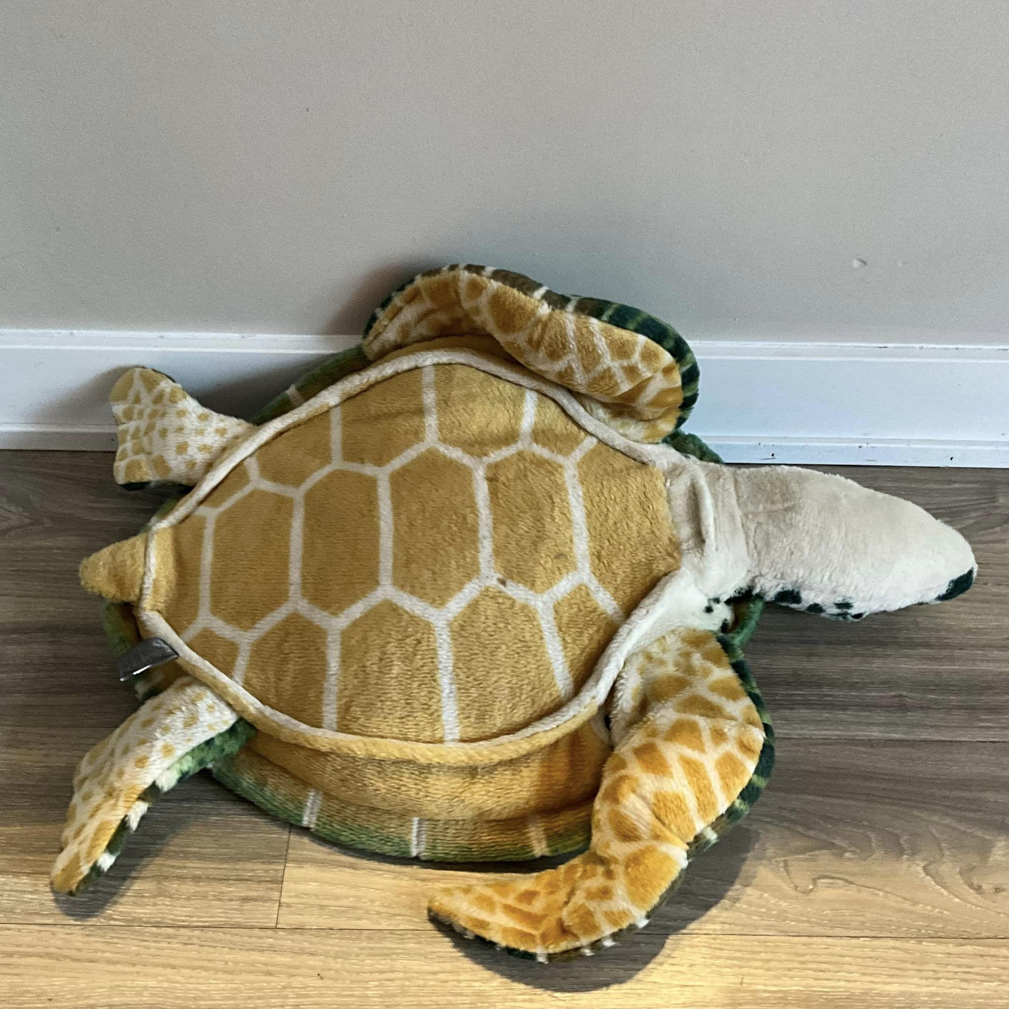 Melissa and Doug Realistic Green Sea Turtle Stuffed Animal Plush Toy 28 ...