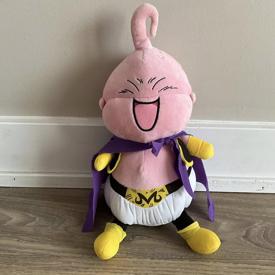 Official Licensed Dragon Ball Z Majin Boo Plush Toys Soft Stuffed Doll ...