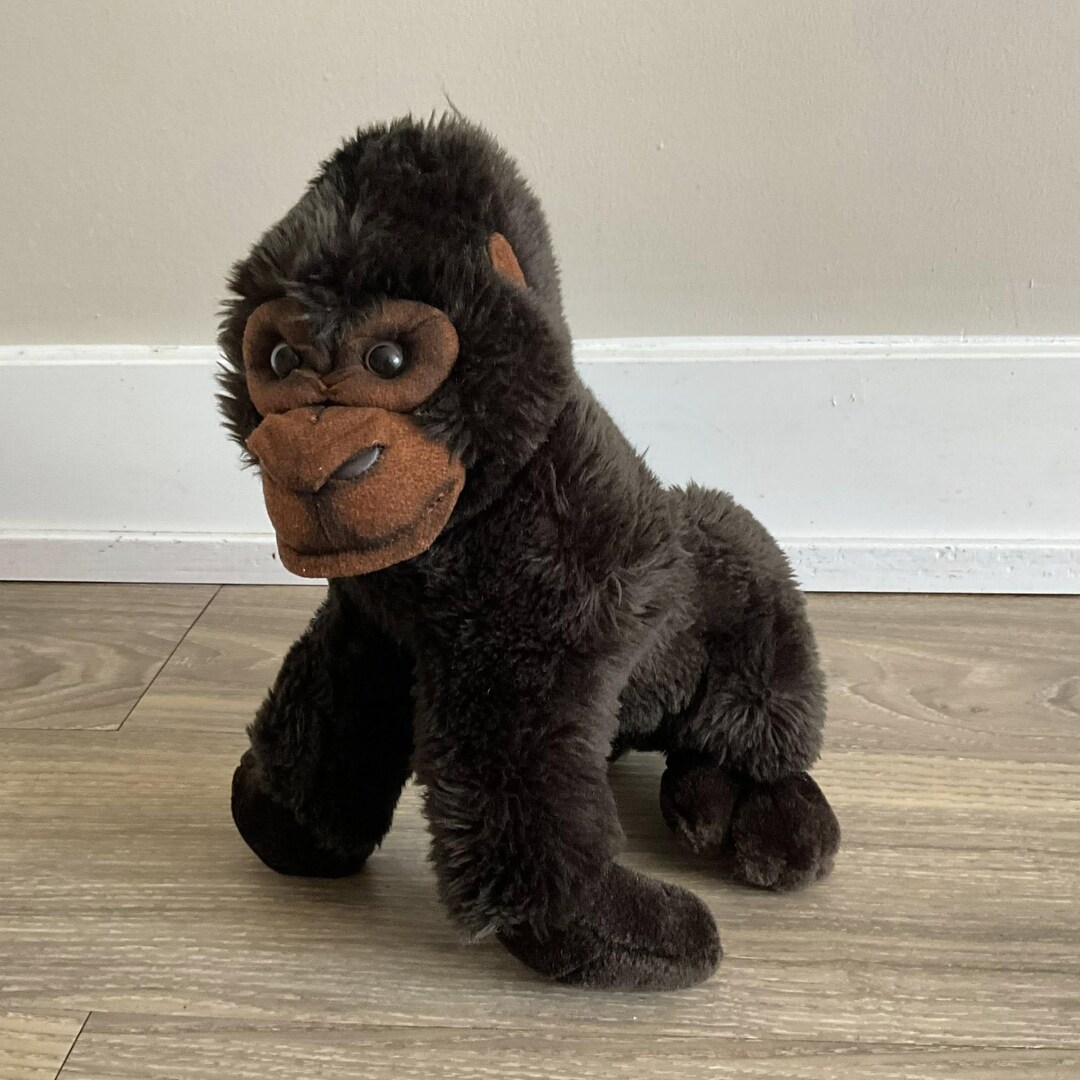 Vintage Gorilla Plush Toy, Jungle Joes Safari Friends Gorilla Toy, Stuffed Animal - Etsy