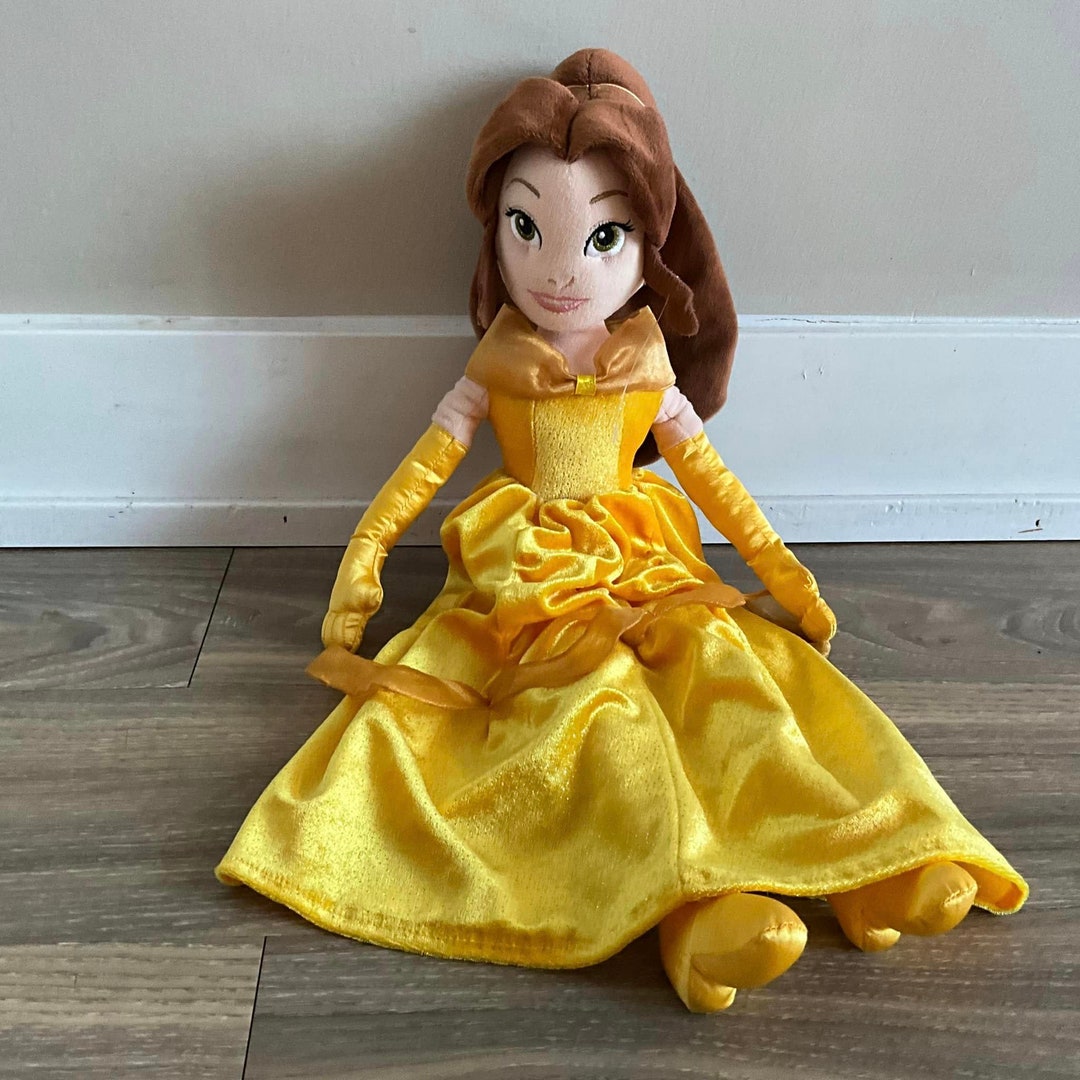 Disney Store Princess BELLE Plush Doll Beauty and the Beast Princess - Etsy