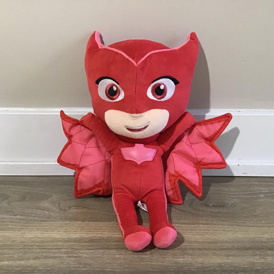 Pj Masks Owlette Stuffed Plush Toy 14.5 - Etsy
