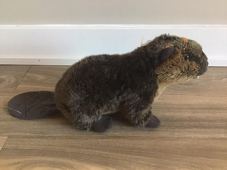 Ganz Realistic Beaver Stuffed Animal Plush Toy 19 - Etsy