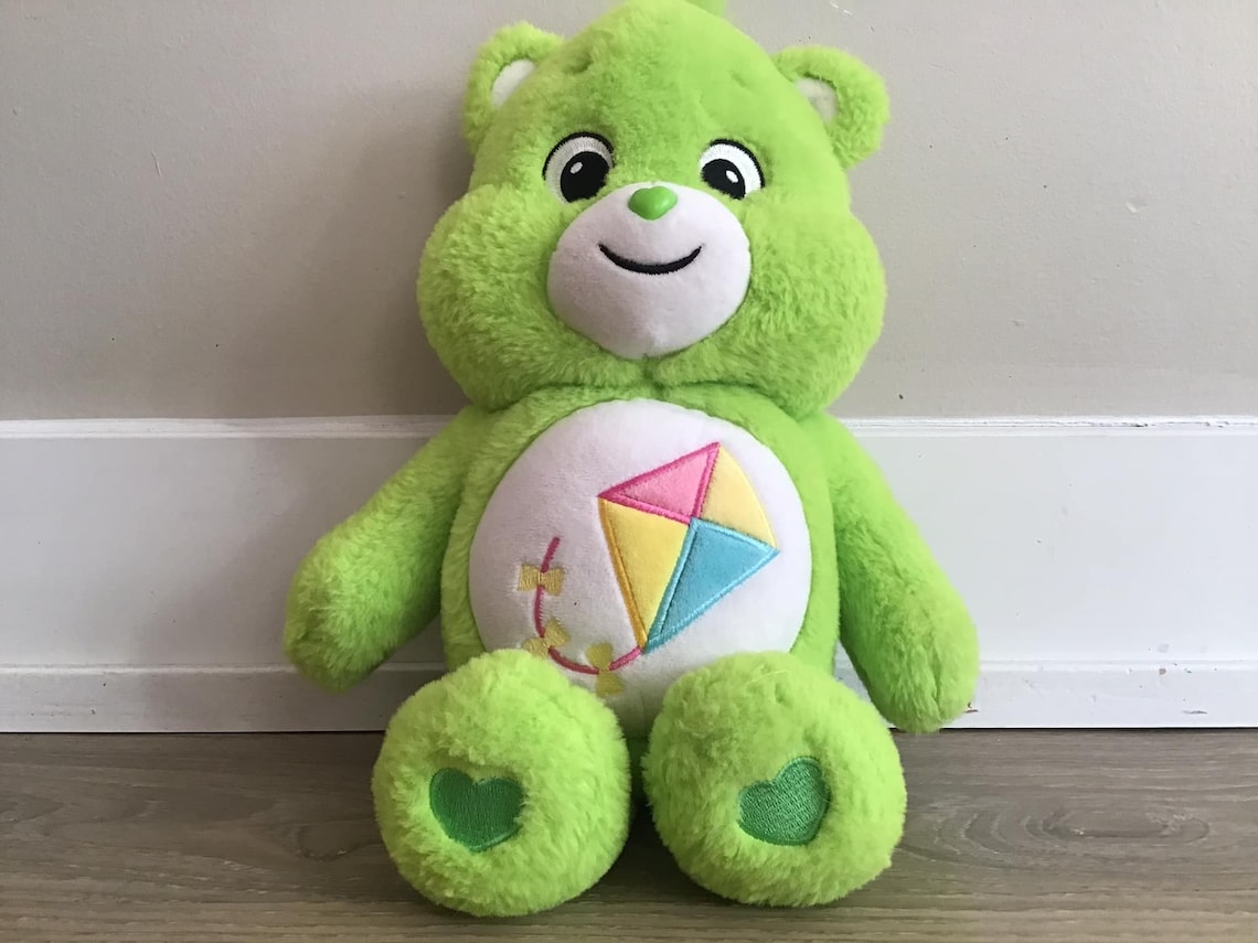 Care Bear With Kite Stuffed Animal Plush Toy 14 - Etsy