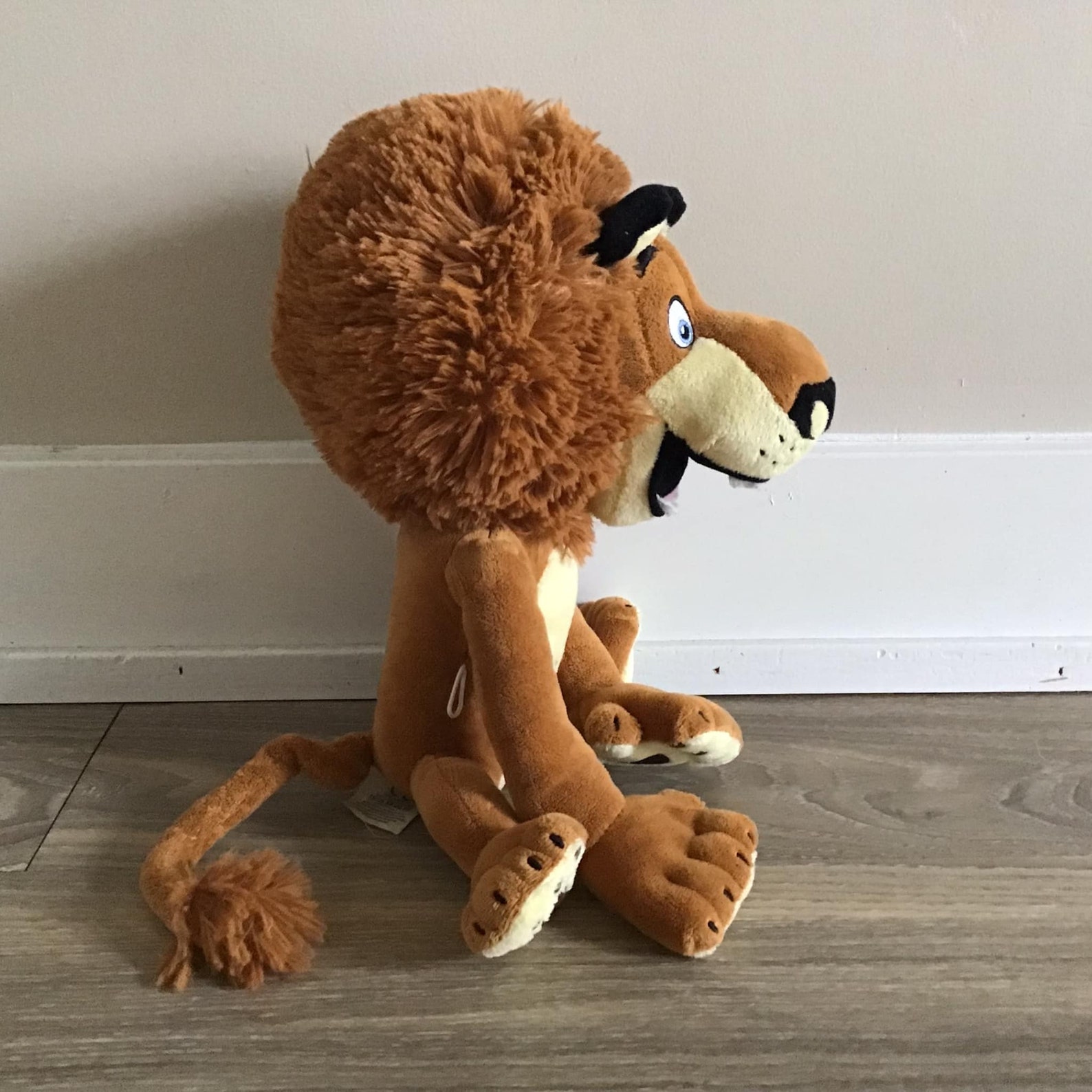 Madagascar Alex the Lion Stuffed Animal Plush Toy 12.5 - Etsy