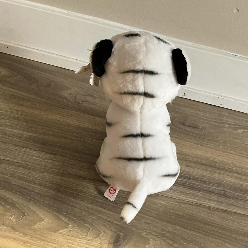 TY Classic Plush - TUNDRA the White Tiger (9" Medium) Stuffed Animal ...