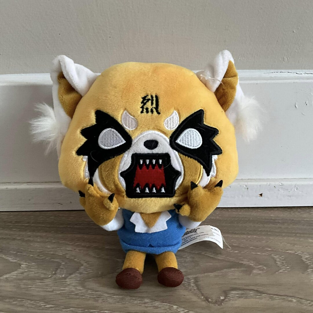 Stuffed Sanrio Aggretsuko Rage 7" Plush - Etsy