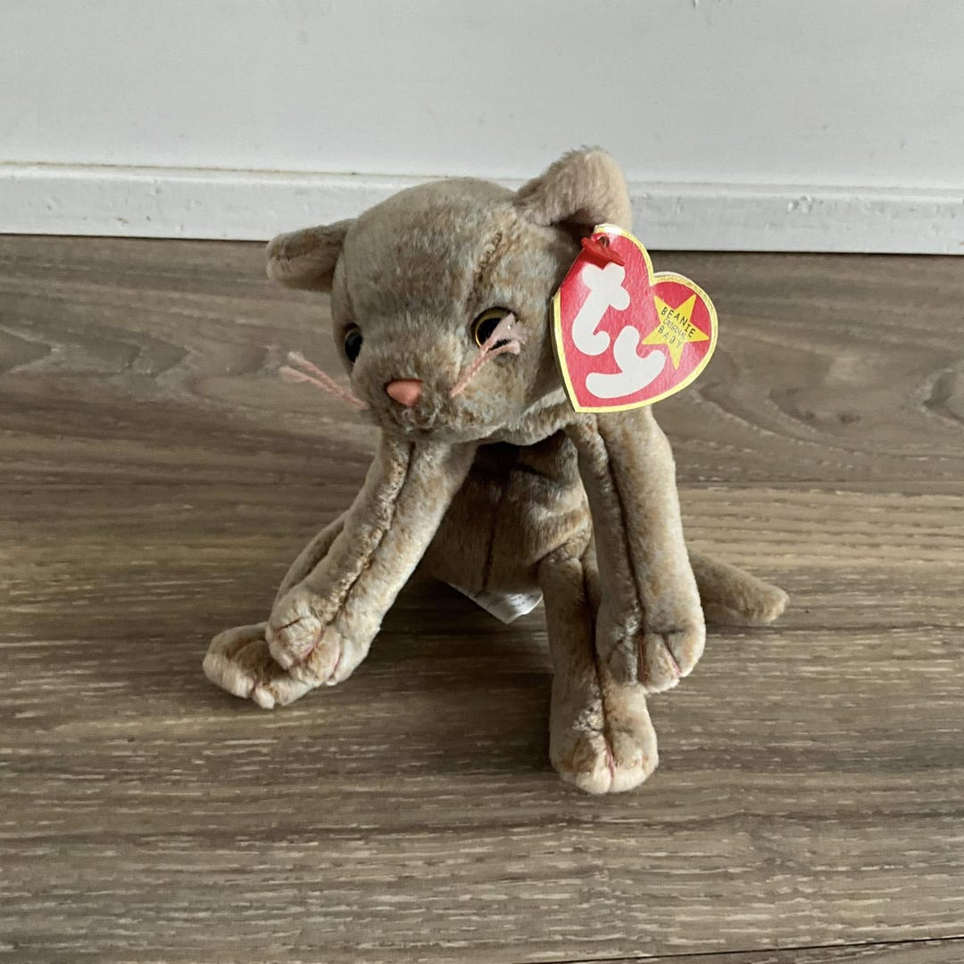 Ty Beanie Baby - Scat the Cat - Etsy
