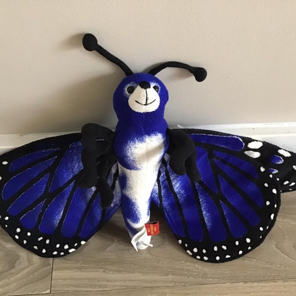 Blue Butterfly Plush - Etsy