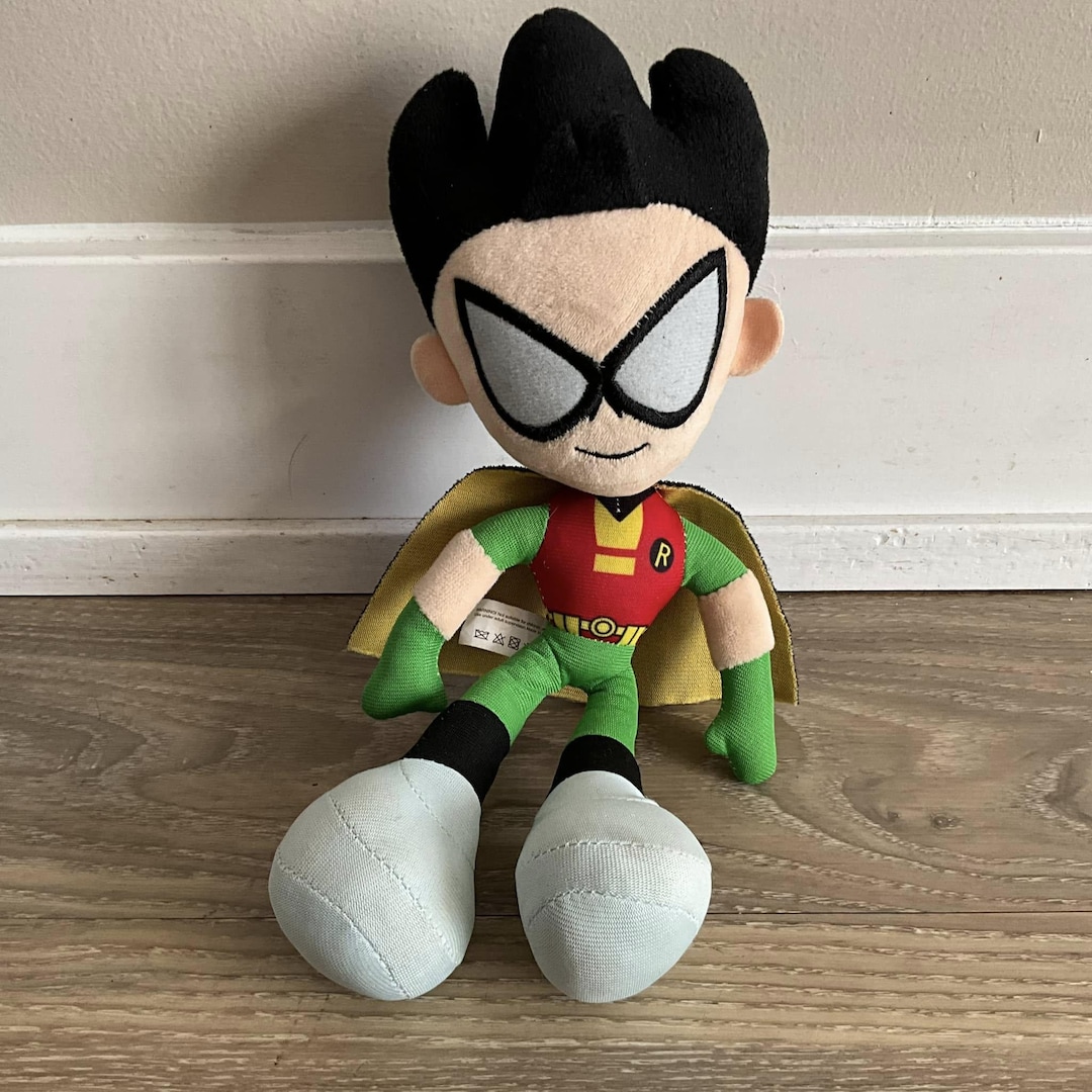 Teen Titans Go! Robin Stuffed Plush Superhero 11 " - Etsy