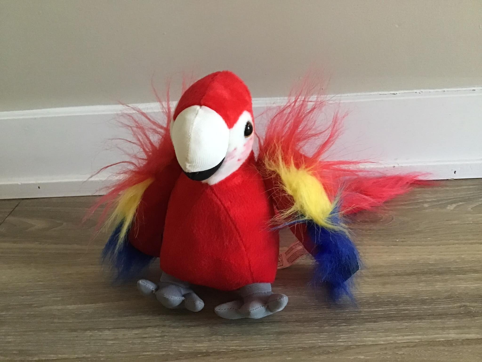 Fiesta WWF Adoption Realistic Macaw Stuffed Animal Plush Toy 8.5" - Etsy