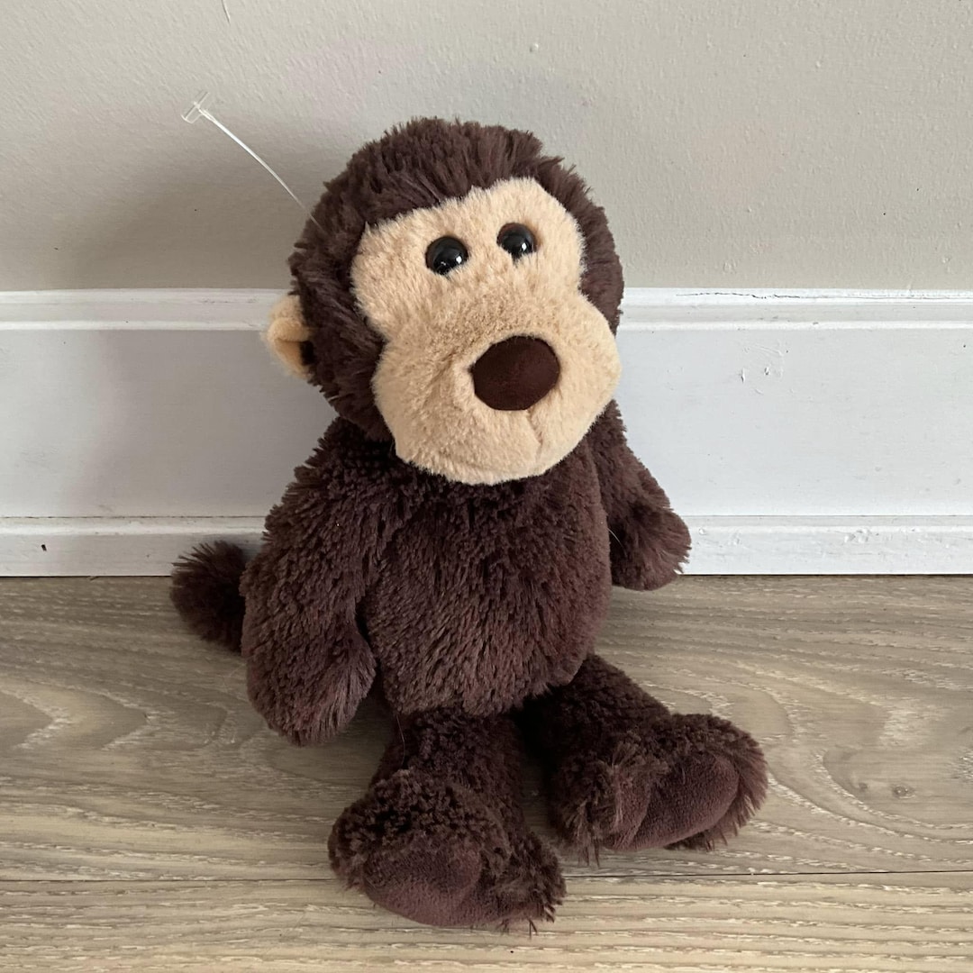 Ty 'mookie' the Brown Monkey Plush - Etsy