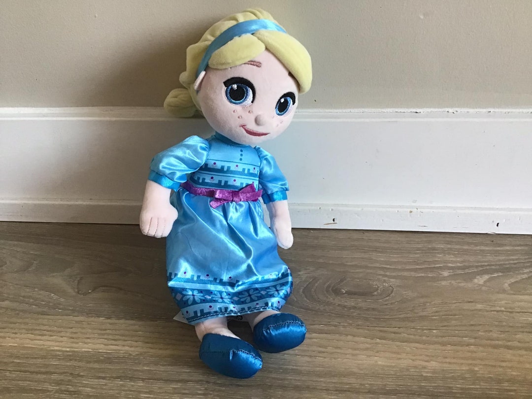 Disney Frozen Baby Elsa the Princess Stuffed Animal Plush Toy 13.5 - Etsy