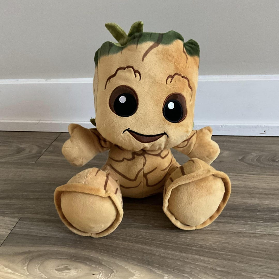 Disney Parks Big Feet Baby Groot 10 Plush Guardians of the Galaxy ...
