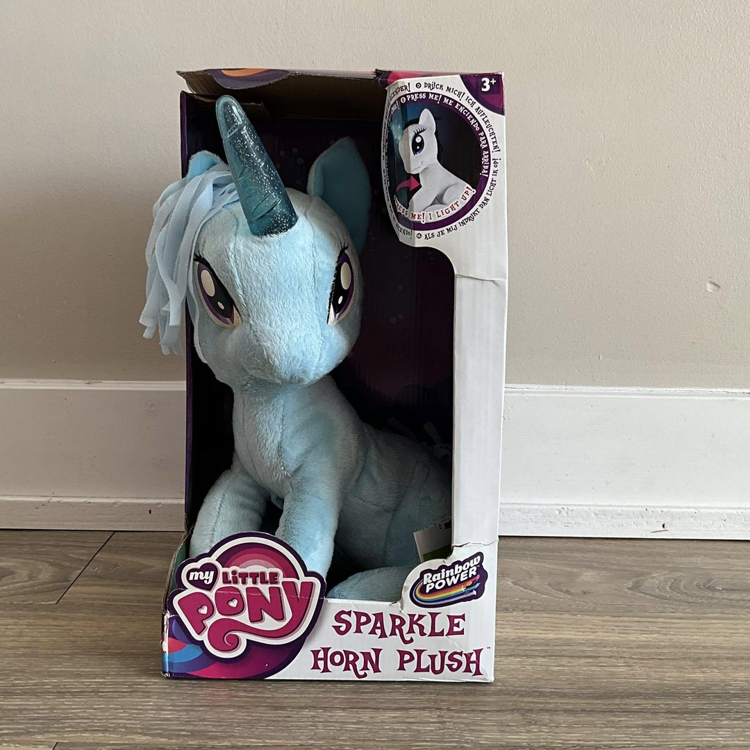 My Little Pony, Sparkle Horn Plush Unicorn Rainbow Power, Press Me, I ...