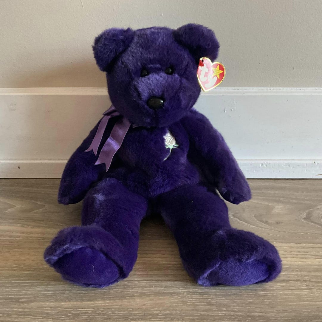 Ty Beanie Buddies Princess the Bear Stuffed Animal Plush Toy 13" - Etsy