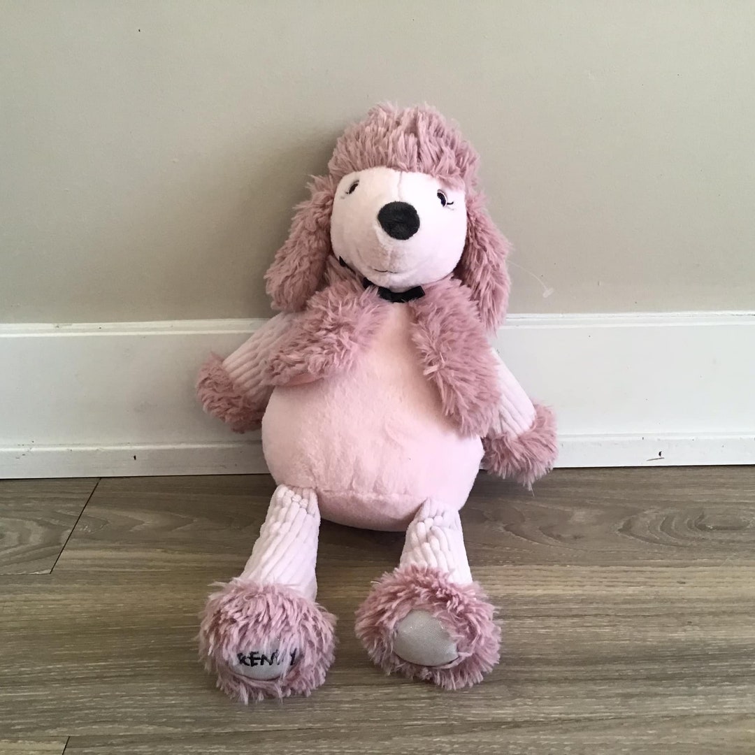 Cute Pink Poodle Stuffed Animal Plush Toy 16" - Etsy