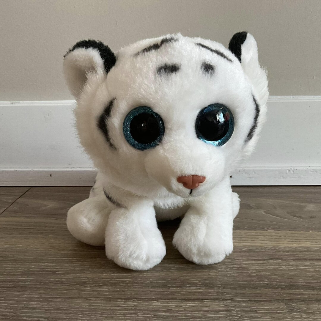 Ty Classic Collection Tundra the Tiger Stuffed Animal Plush Toy 10.5 ...