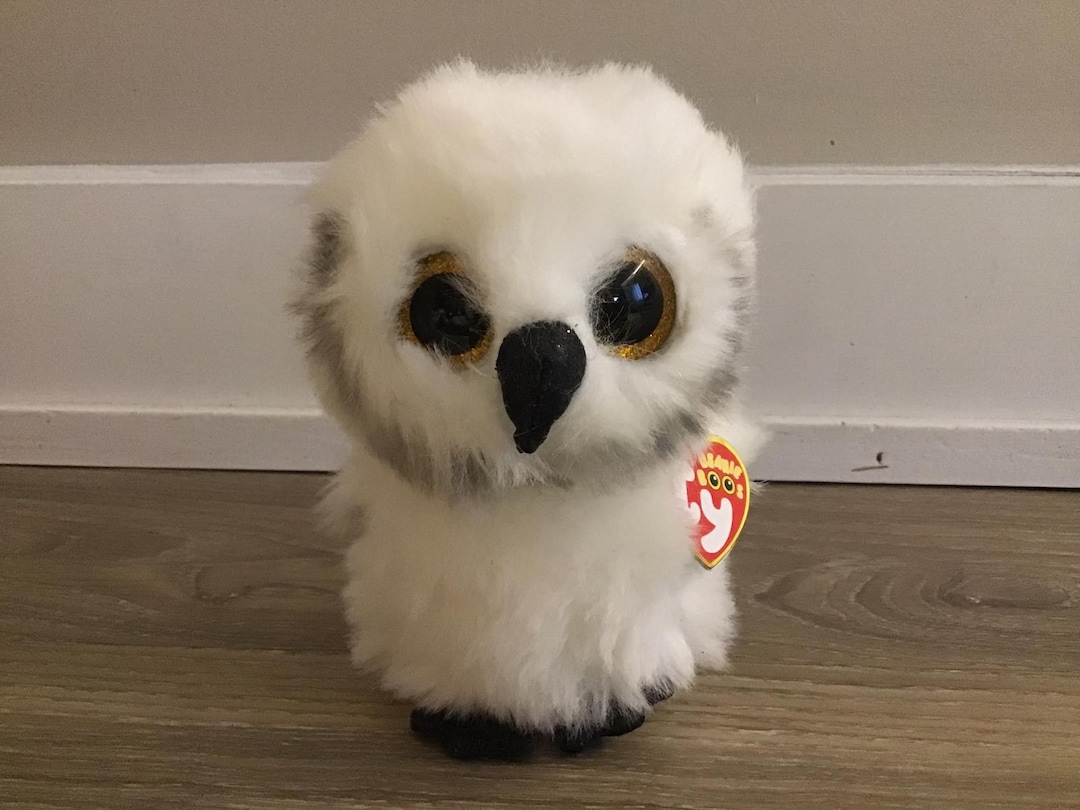 Ty Beanie Boos Austin the Owl Stuffed Animal Plush Toy 6" - Etsy