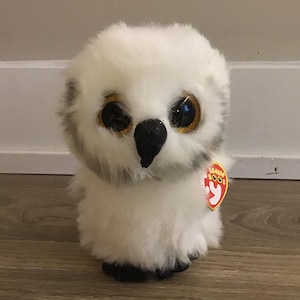 Ty Beanie Boos Austin the Owl Stuffed Animal Plush Toy 6" - Etsy