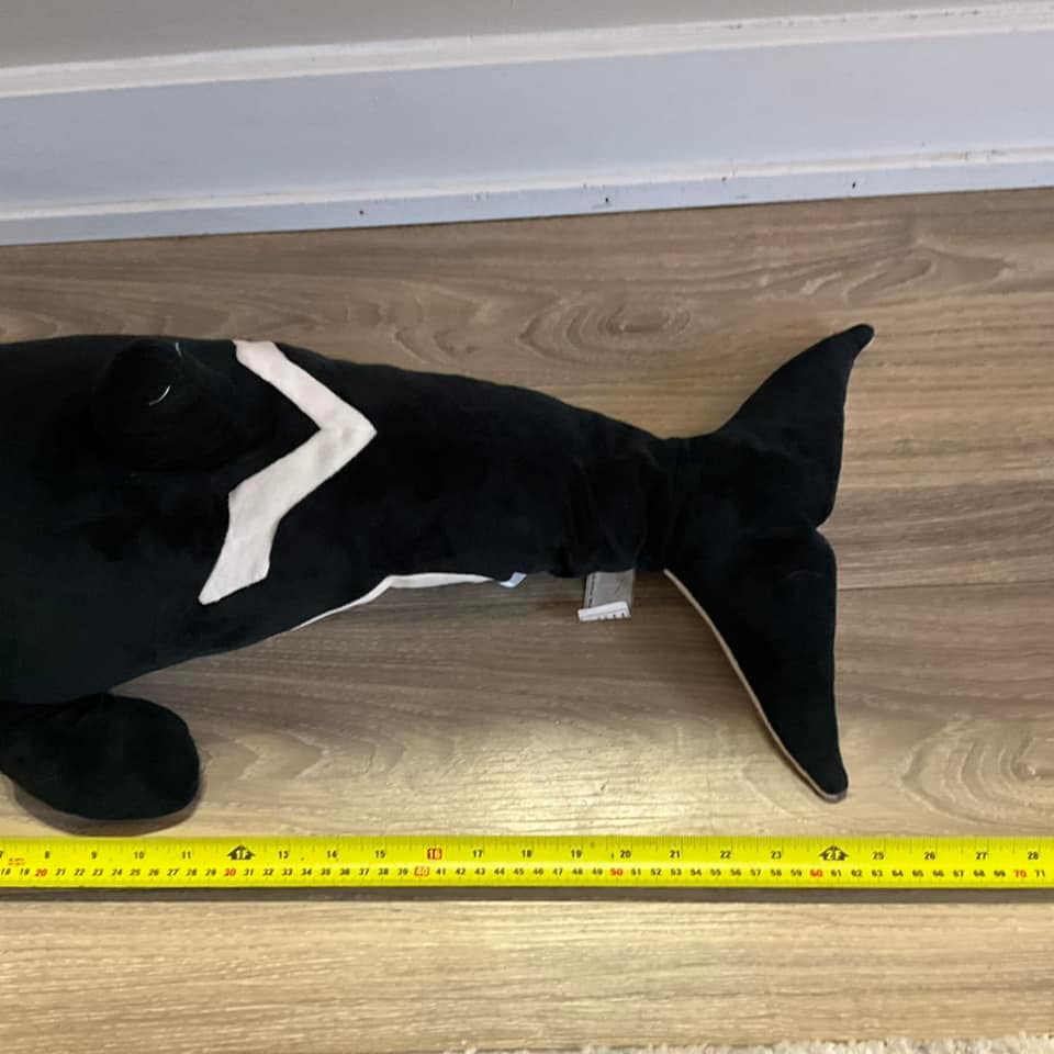 Realistic Orca Stuffed Animal Plush Toy 24.5" - Etsy