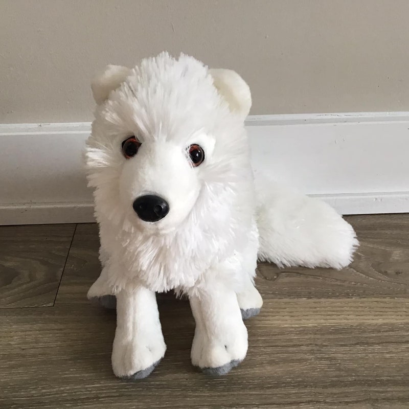 Arctic Fox Plush - Etsy