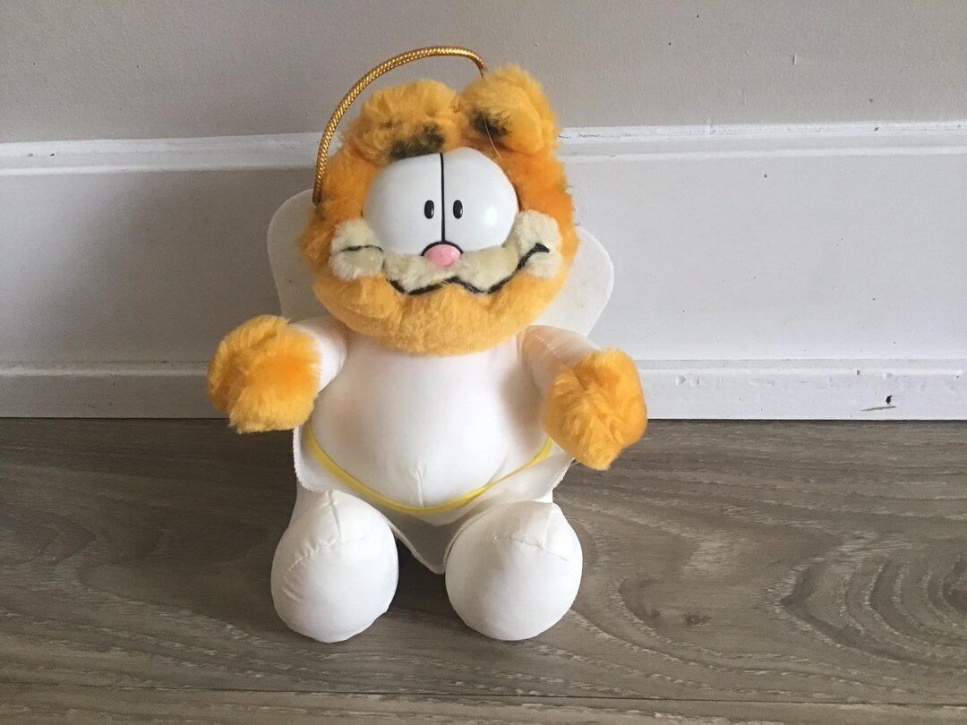 Vintage Garfield Angel Stuffed Animal Plush Toy 6.5" - Etsy