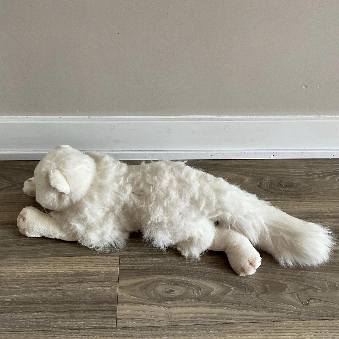24k Polar Puff White Cat Stuffed Animal Plush Toy 21" - Etsy