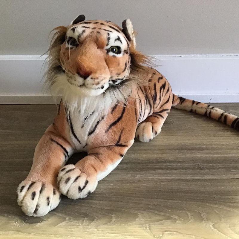 Stuffed Tiger - Etsy