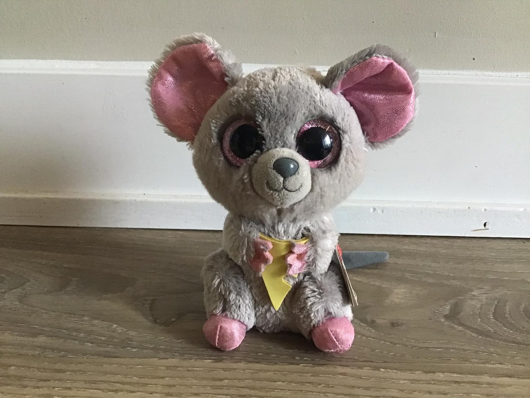 Ty Beanie Boos Squeakers the Mouse Stuffed Animal Plush Toy 6.5" - Etsy
