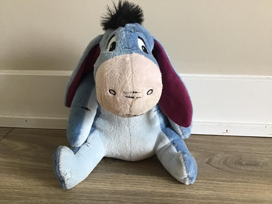 Disney Winnie the Pooh Eeyore the Donkey Stuffed Animal Plush ...