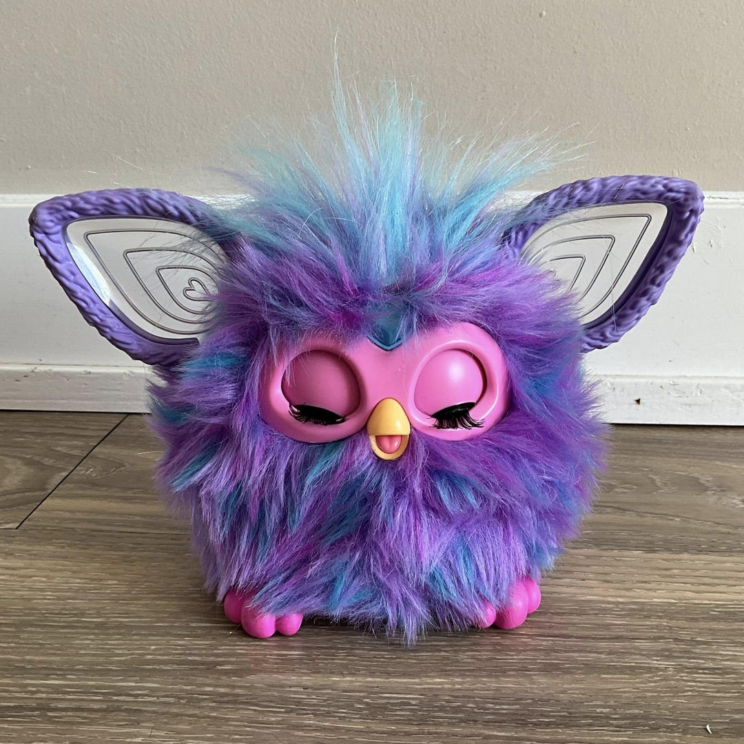 Furby Purple Plush Interactive Toy Hasbro Tested and Works! - Etsy