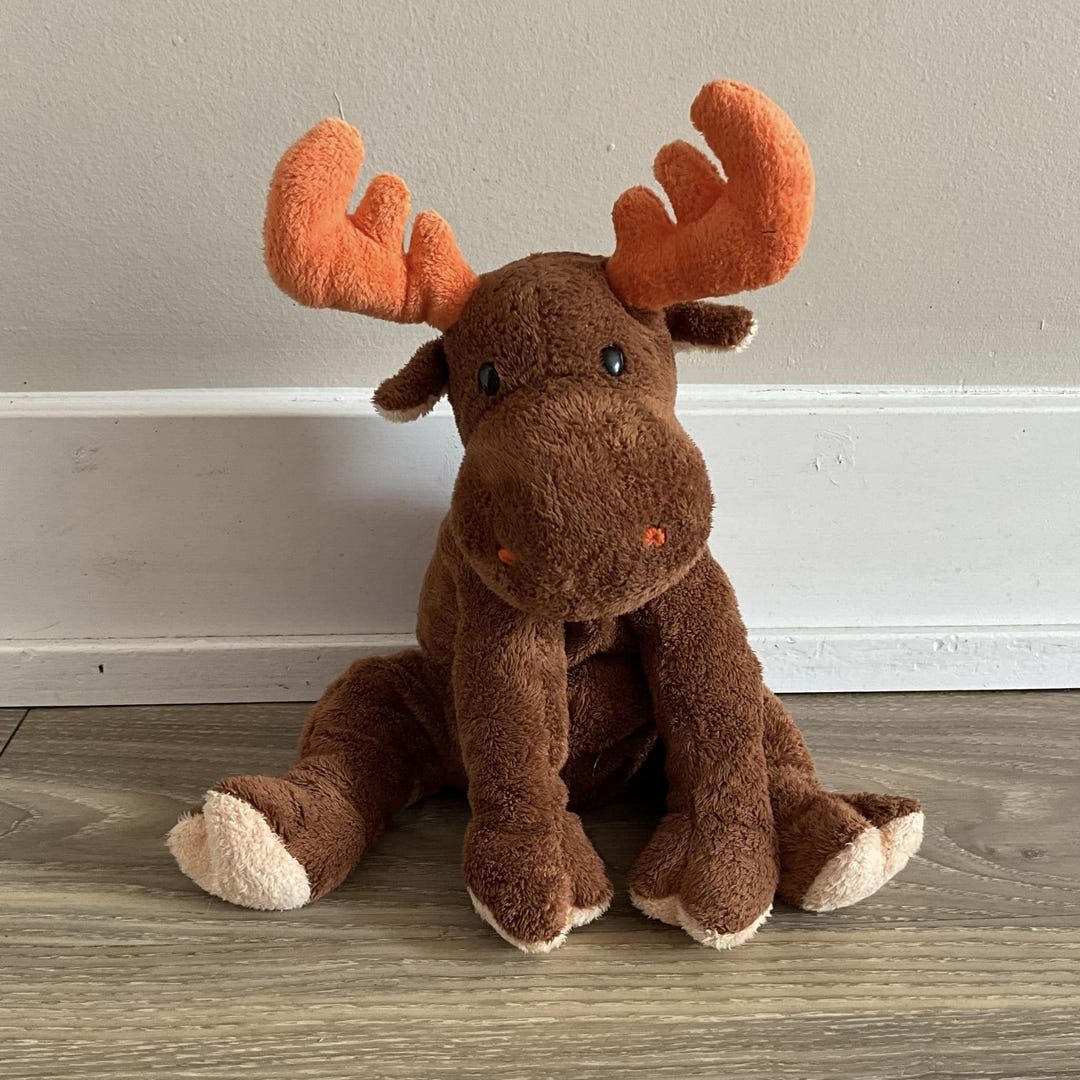 Ty Pluffies Lumpy the Moose Stuffed Animal Plush Toy 9" - Etsy