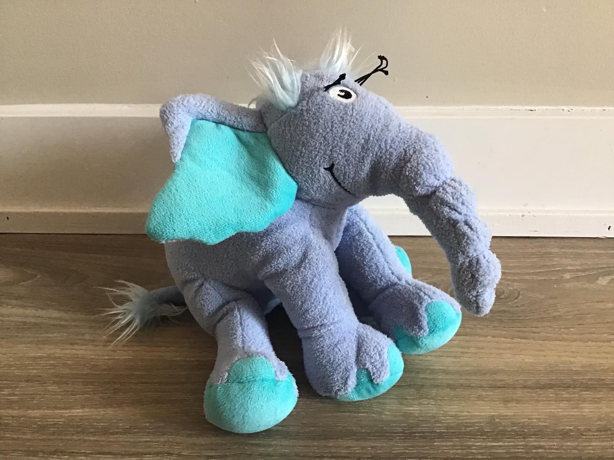 Vintage Dr. Seuss Horton the Elephant Stuffed Animal Plush Toy 9 - Etsy