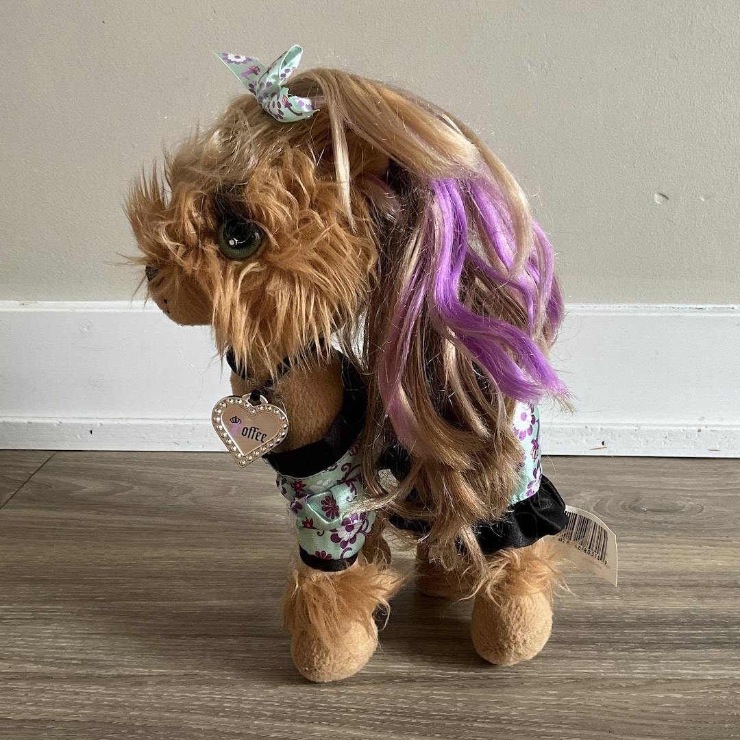 Tini Puppini Toffee Dog Plush Adorable Fashion Puppy Dog - Etsy